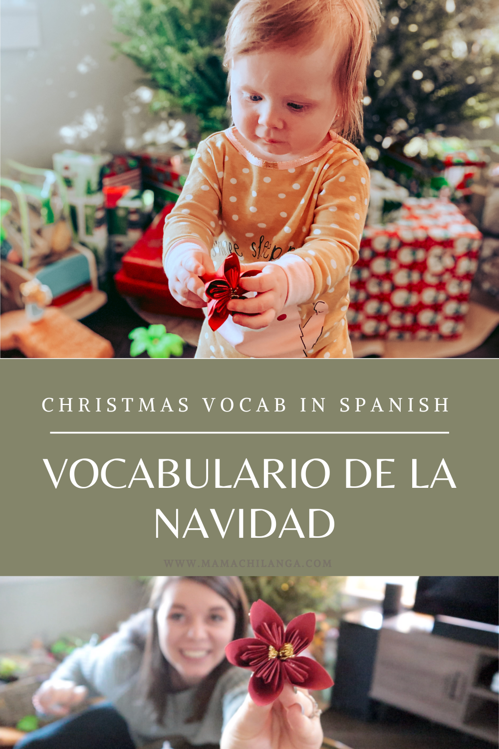 La Navidad- Christmas (decoration vocabulary and craft) – Mamá Chilanga